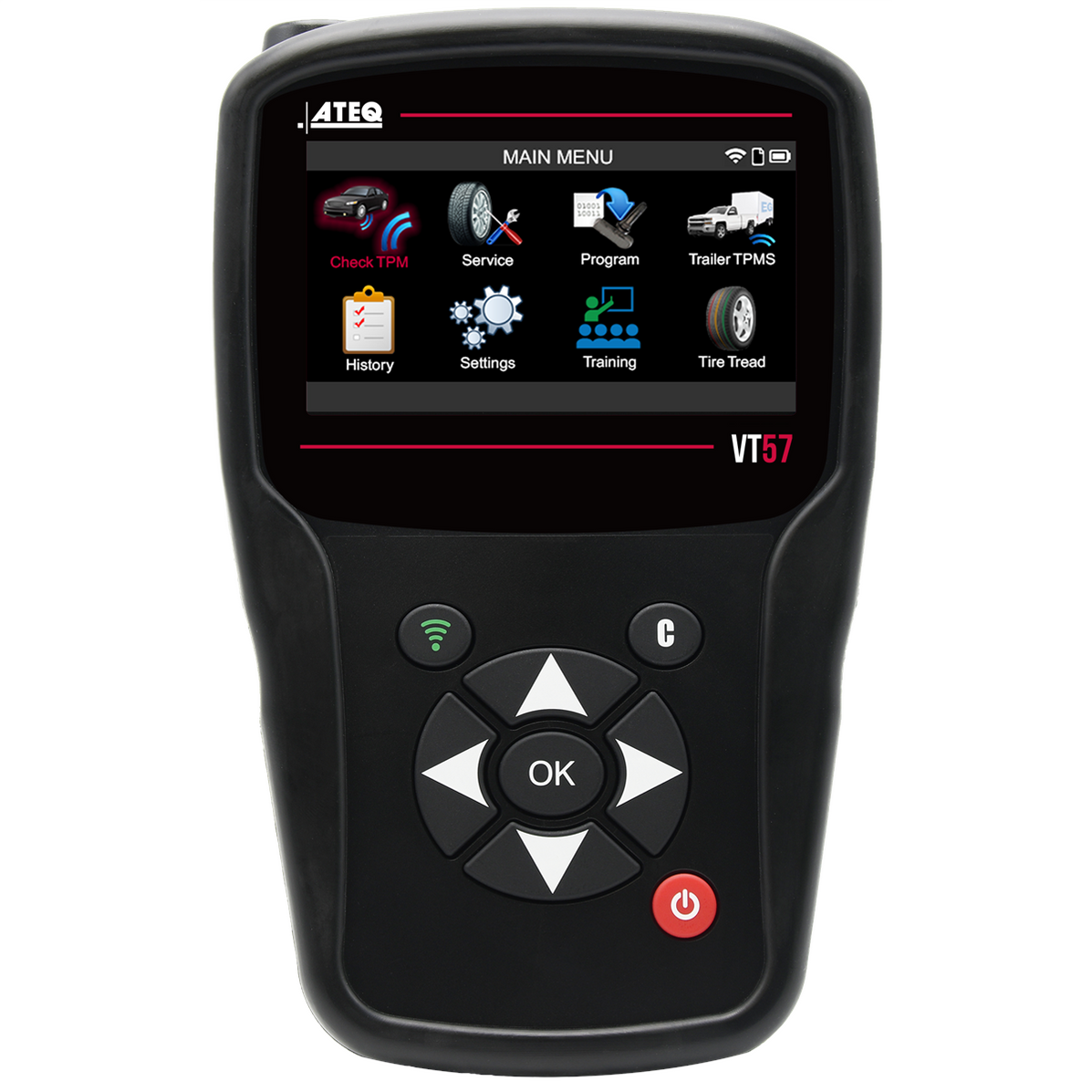 ATEQ VT57 TPMS & Tire Management Tool TS57-1002 — All-in-One TPMS Diag ...