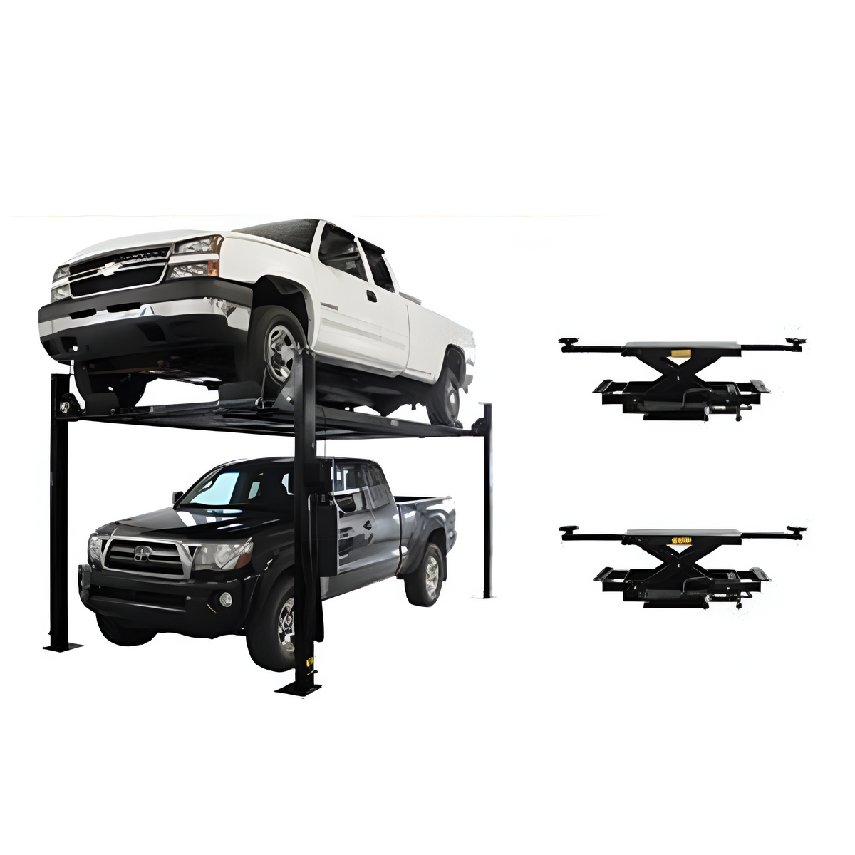 Atlas Automotive Equipment PRO8000EXT-L 4 Post Lift + RJ35 Sliding Jac ...