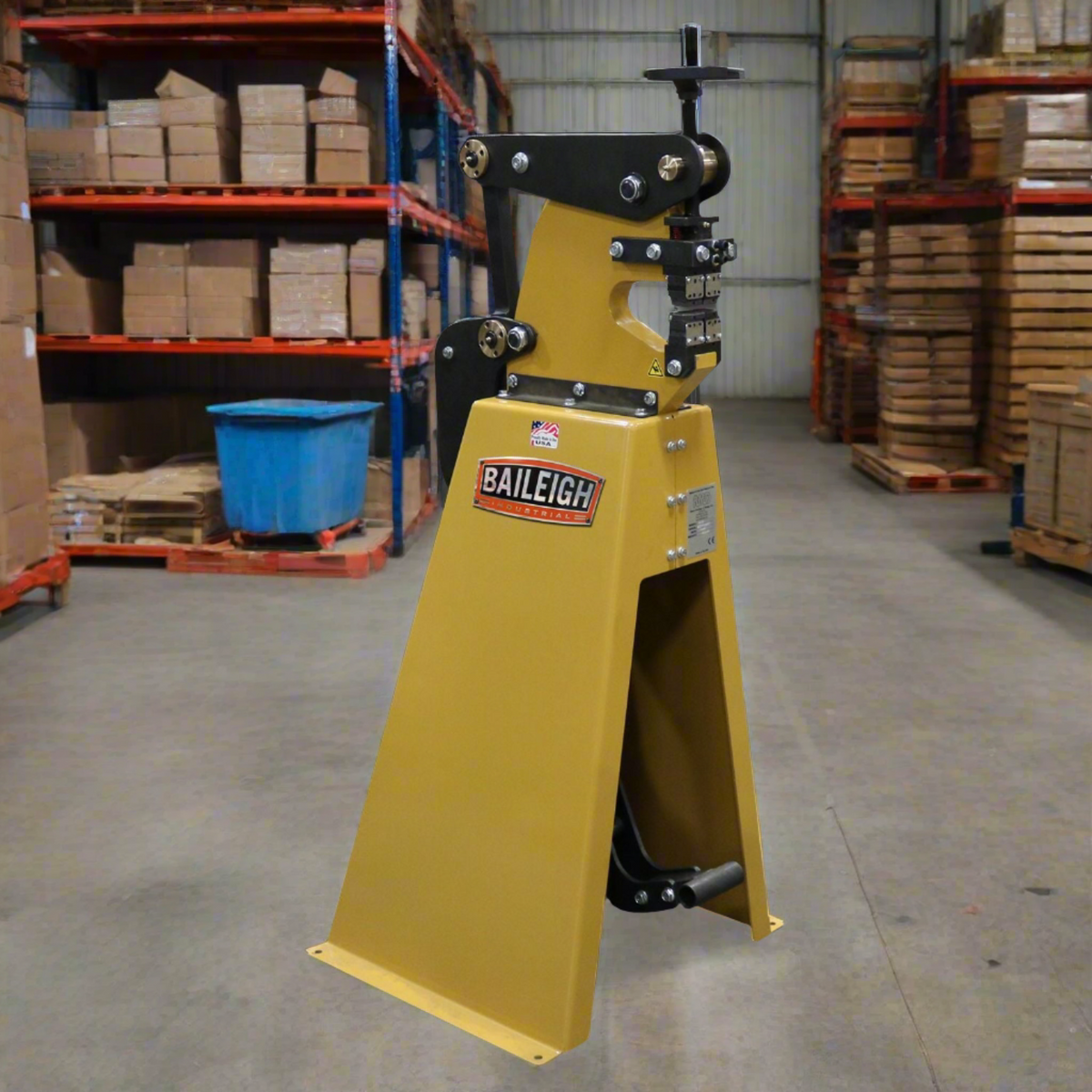 Shrinker Stretcher | Foot Operated | Baileigh Industrial BA9-MSS14F ...