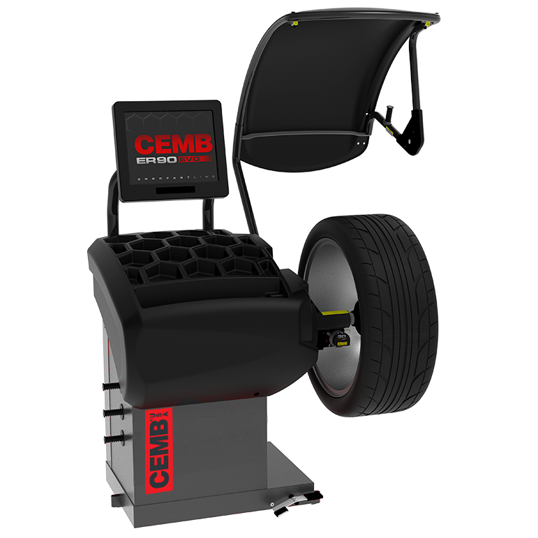 Wheel Balancer | Fully Automatic | 30'' Rim Dia | 42'' Tire Dia | CEMB ...