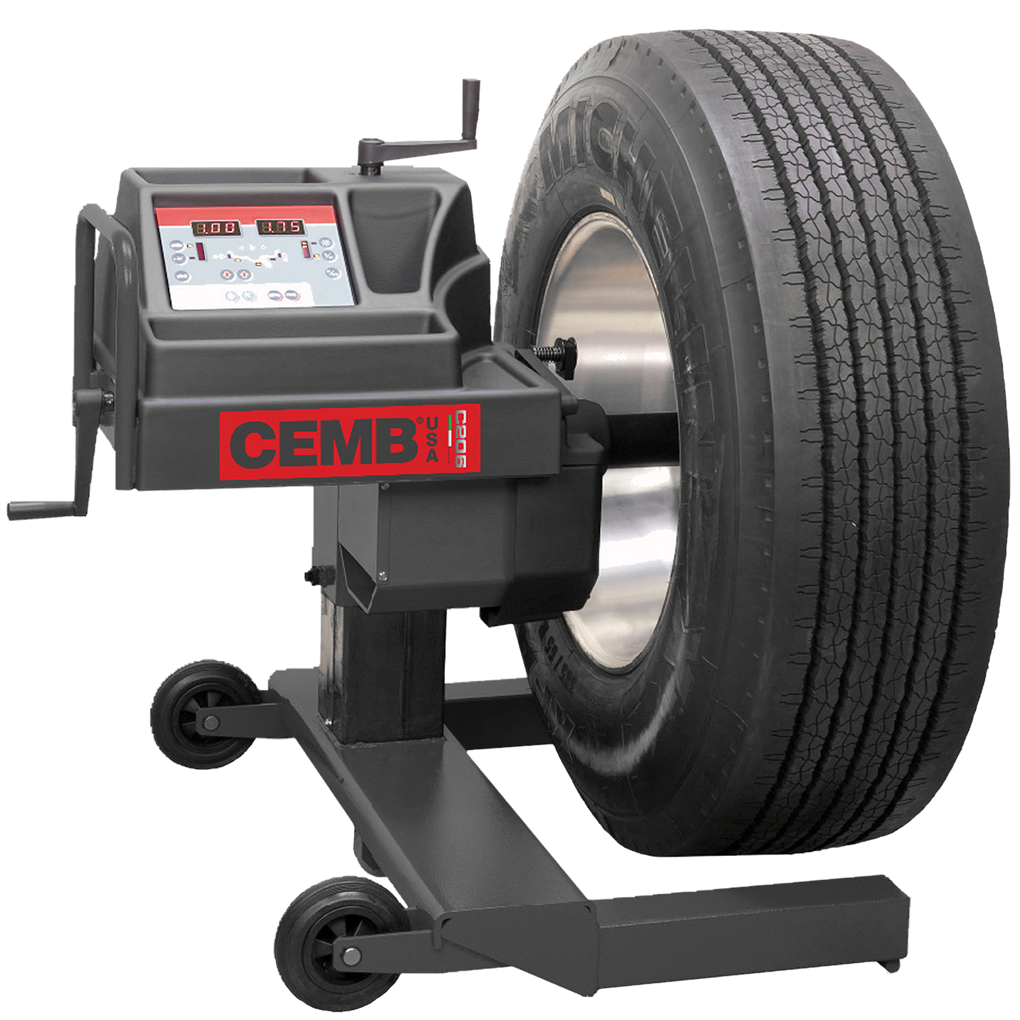 Truck and Bus Wheel Balancer | 30'' Rim Dia. | 54'' Tire Dia. | CEMB C ...