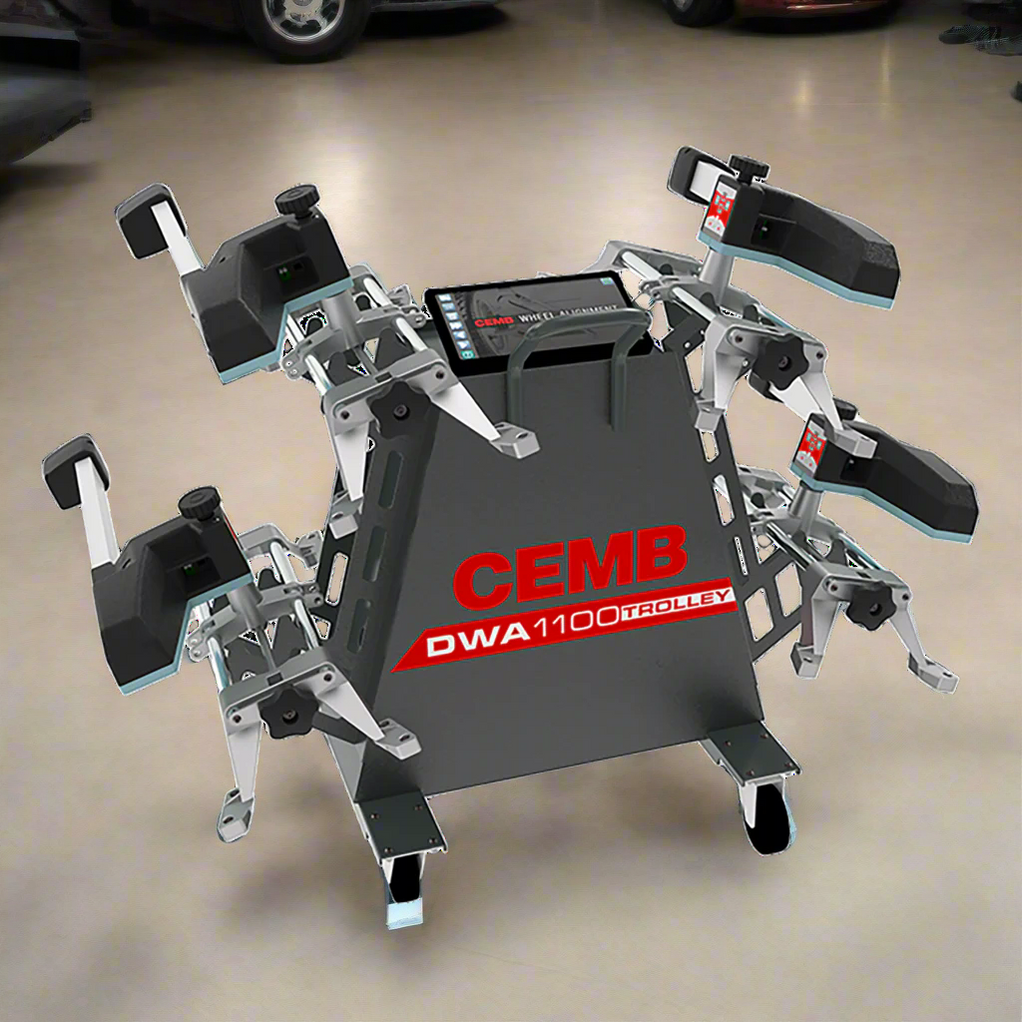 Wheel Alignment | 110V | 1PH | 12" - 24.5" Wheel Clamps | CEMB DWA1100 ...