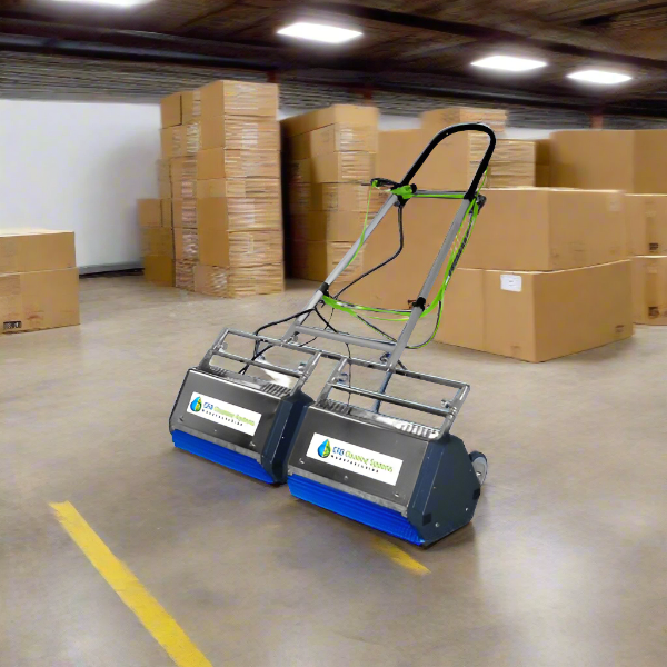 CRB Cleaning Systems TM4 (2) 15" Tandem Low Moisture Carpet and Hard F ...