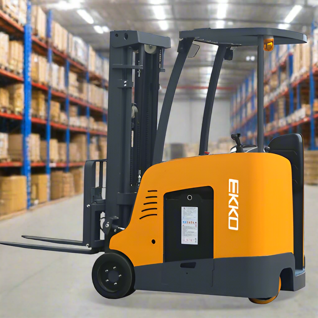 Stand-up Rider Forklift | 4000 lbs Capacity | Raised Height 216'' | EK ...