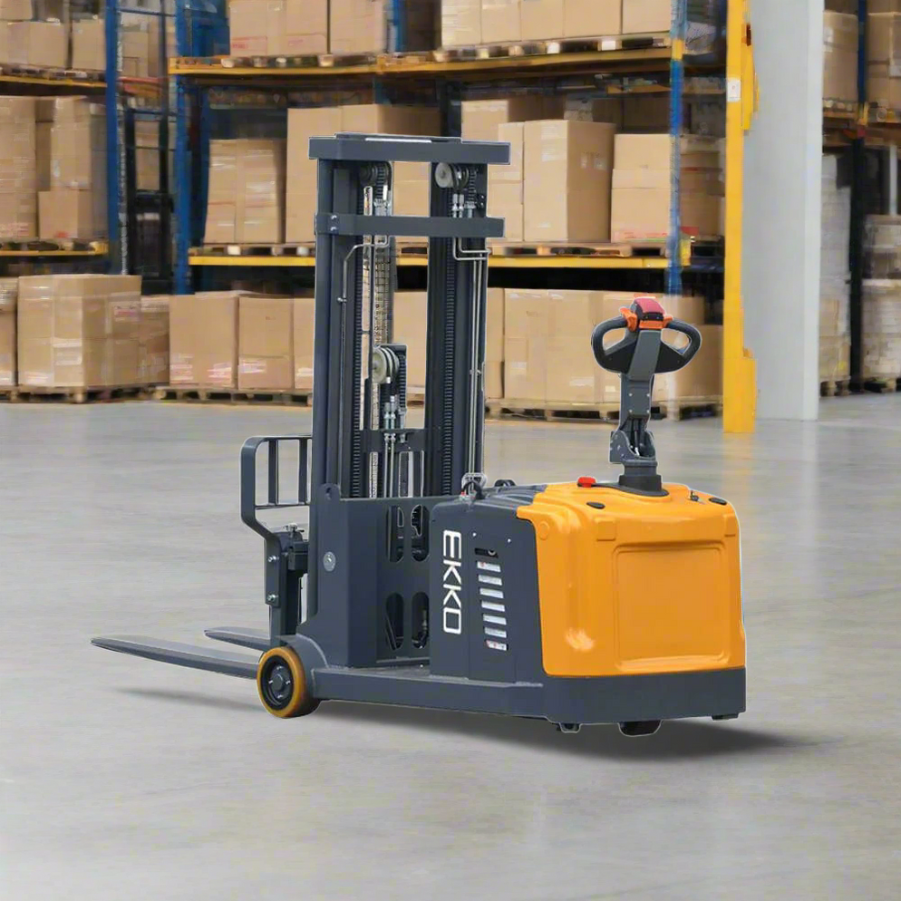 Electric Counterbalanced Walkie Stacker | 2860 lbs. | Lift Height 177 ...
