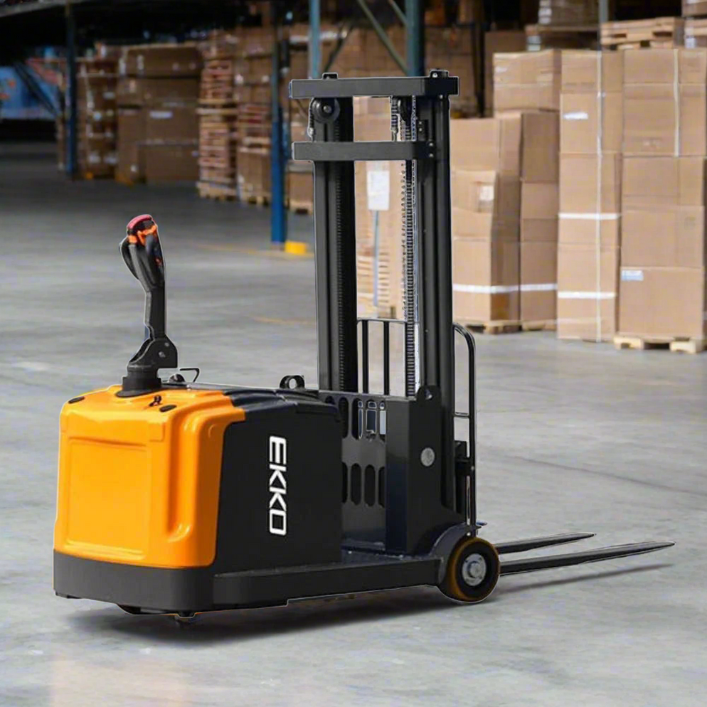 Electric Counterbalanced Walkie Stacker | 3300 lbs. Capacity |Lifting ...