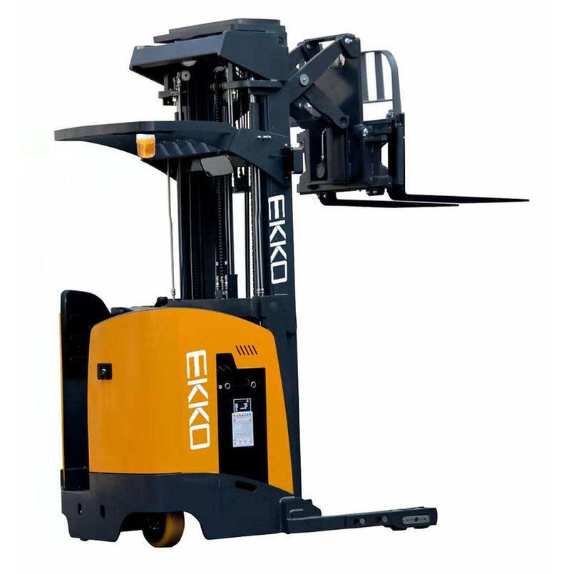 Electric Reach Truck | 4000 lbs. Capacity | Lift Height 196'' | EKKO E ...