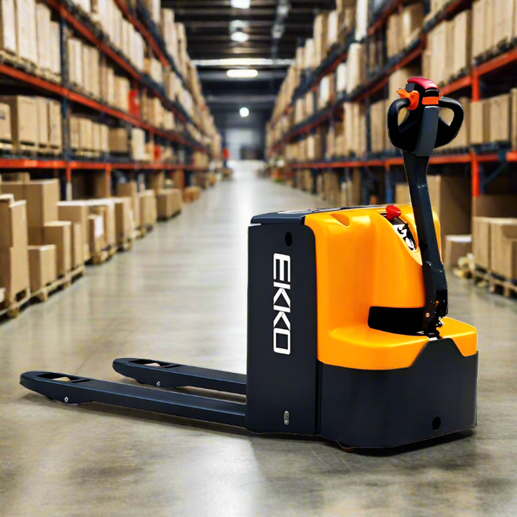 Pallet Jack | Electric Rider | 4400 lbs Capacity | EKKO EP20E — Prime Industrial USA