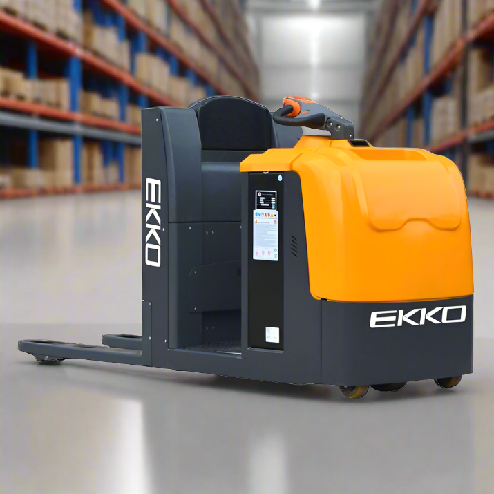 Electric Pallet Jack | Center-Controlled Rider | 5000 lbs Capacity | E ...
