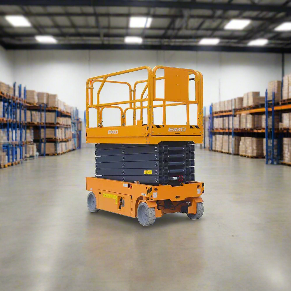 Scissor Lift | 506 lbs | Lift Height 13' (157") | EKKO ES40E — Prime ...