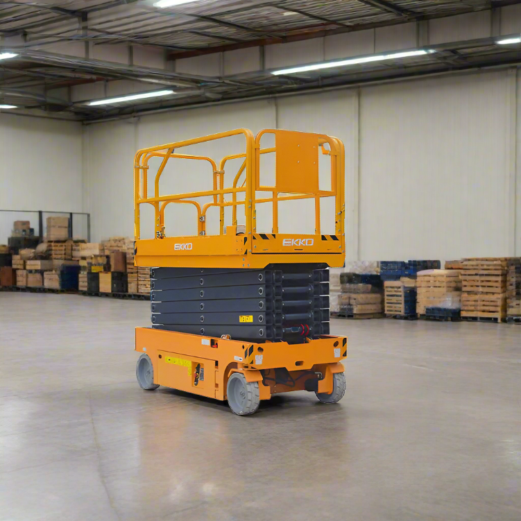 Scissor Lift | 506 lbs Capacity | Lift Height 19' (228") | EKKO ES60E ...