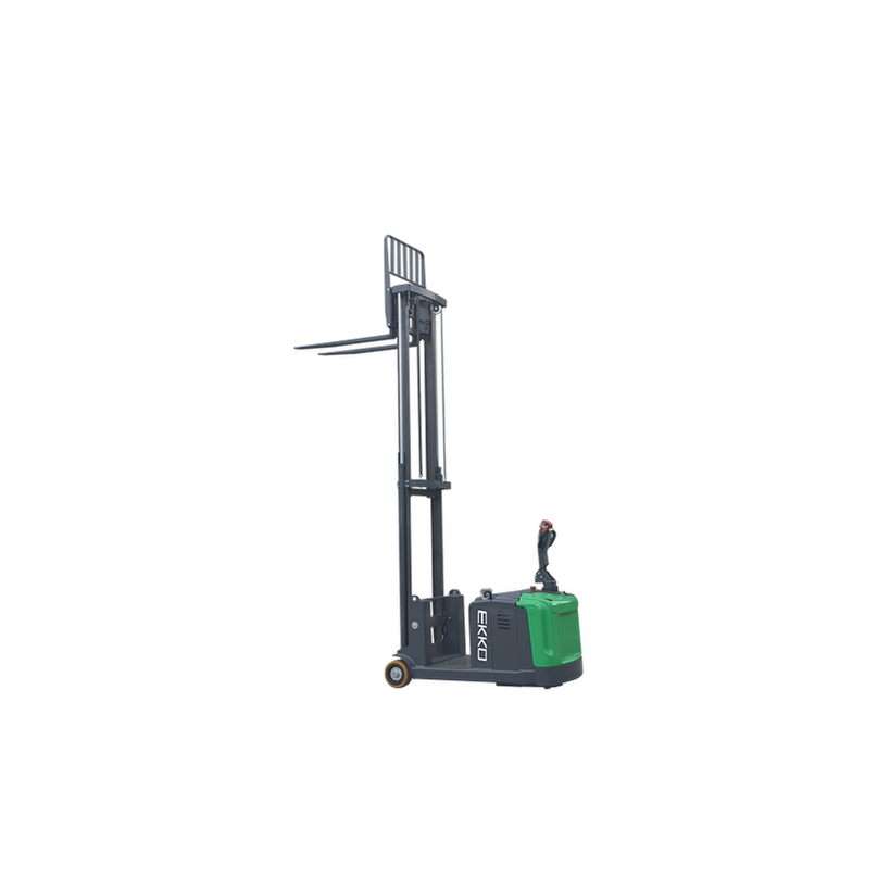 Counterbalanced Walkie Stacker | 3300 lbs Capacity | Raised Height 130 ...