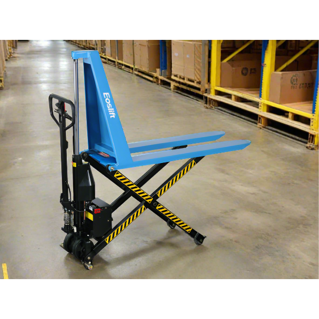 27'' x 45" Electric Lift Pallet Truck | 2200 lbs | Eoslift I10E — Prime Industrial USA