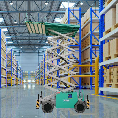 Scissor Lift | 49 ft Working Height | Electric & Diesel | IMER IM 7043 ...