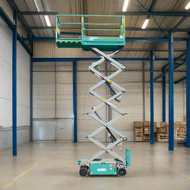 Electric Scissor Lift | 30 Ft Working Height | IMER 1128416 — Prime ...