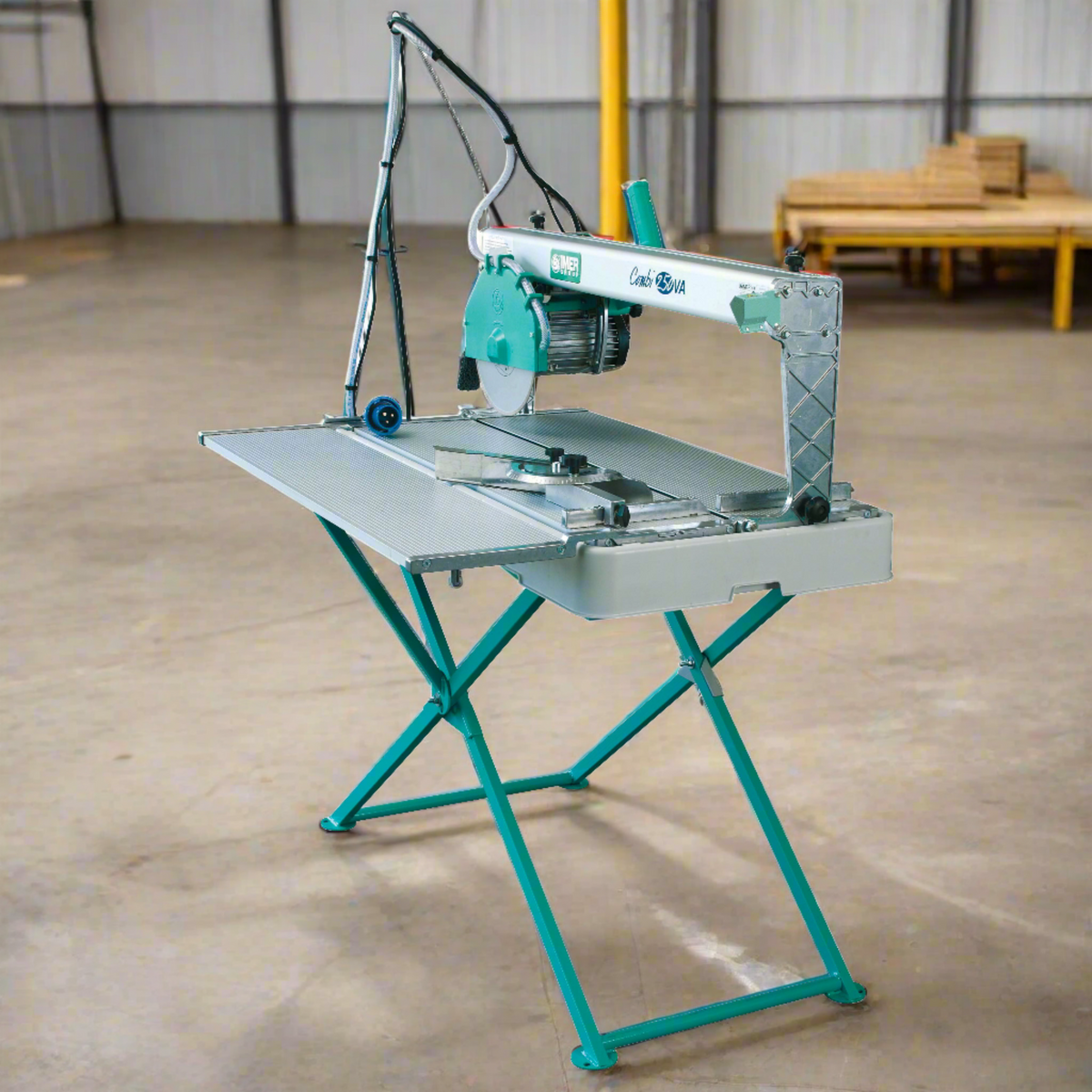 Portable Tile Saw | 10'' Blade | 1.75 HP | IMER Combicut 250 VA 118816 ...