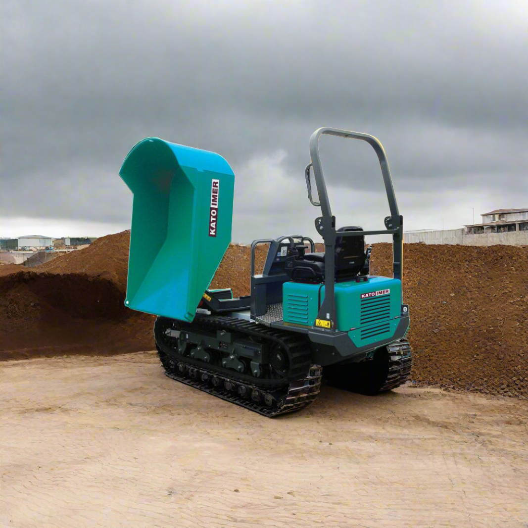 Tracked Dumper | 180° Swivel Dump | 5070 lbs Operating Load | IMER Tra ...