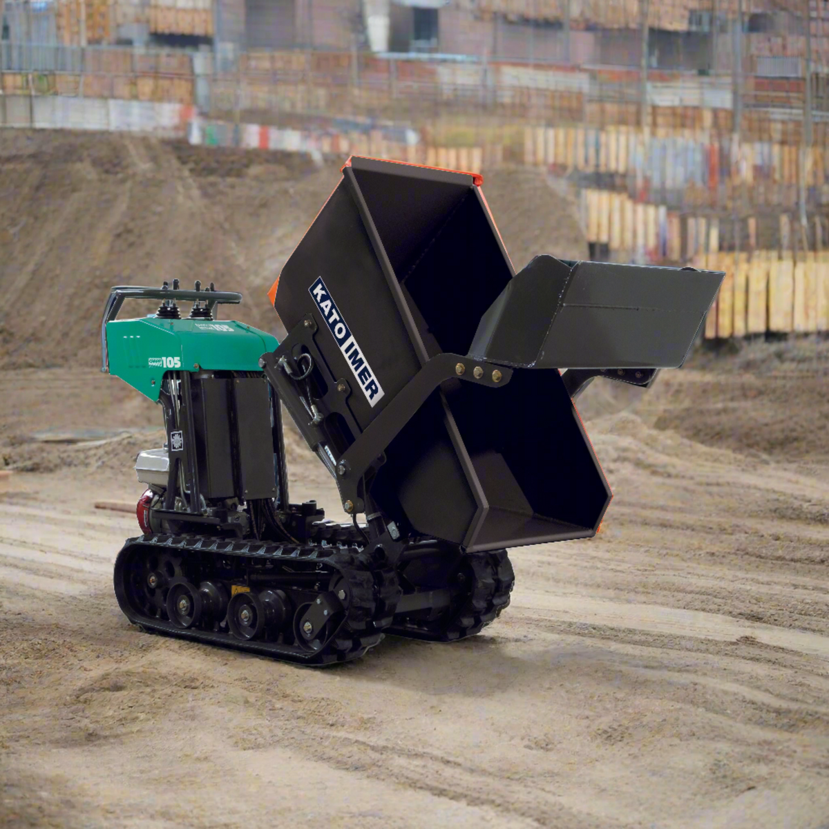 Mini Track Dumper | 1102 lbs Operating Load | IMER Tracker 811 5105001 ...