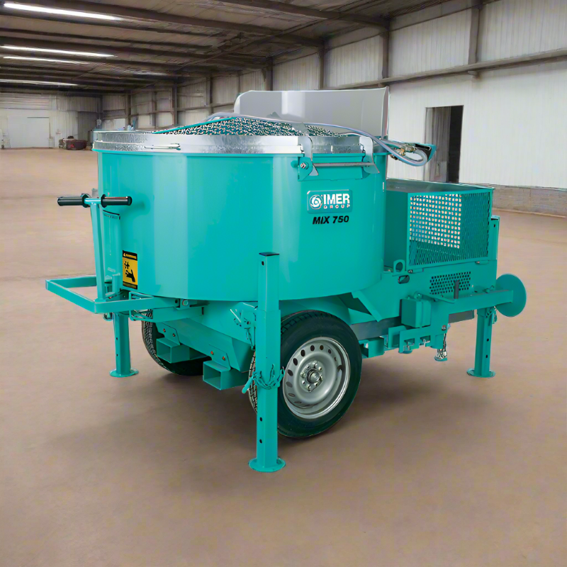 Vertical Shaft Mixer | 7.5 HP | Electric Motor | Imer 1194645 — Prime ...