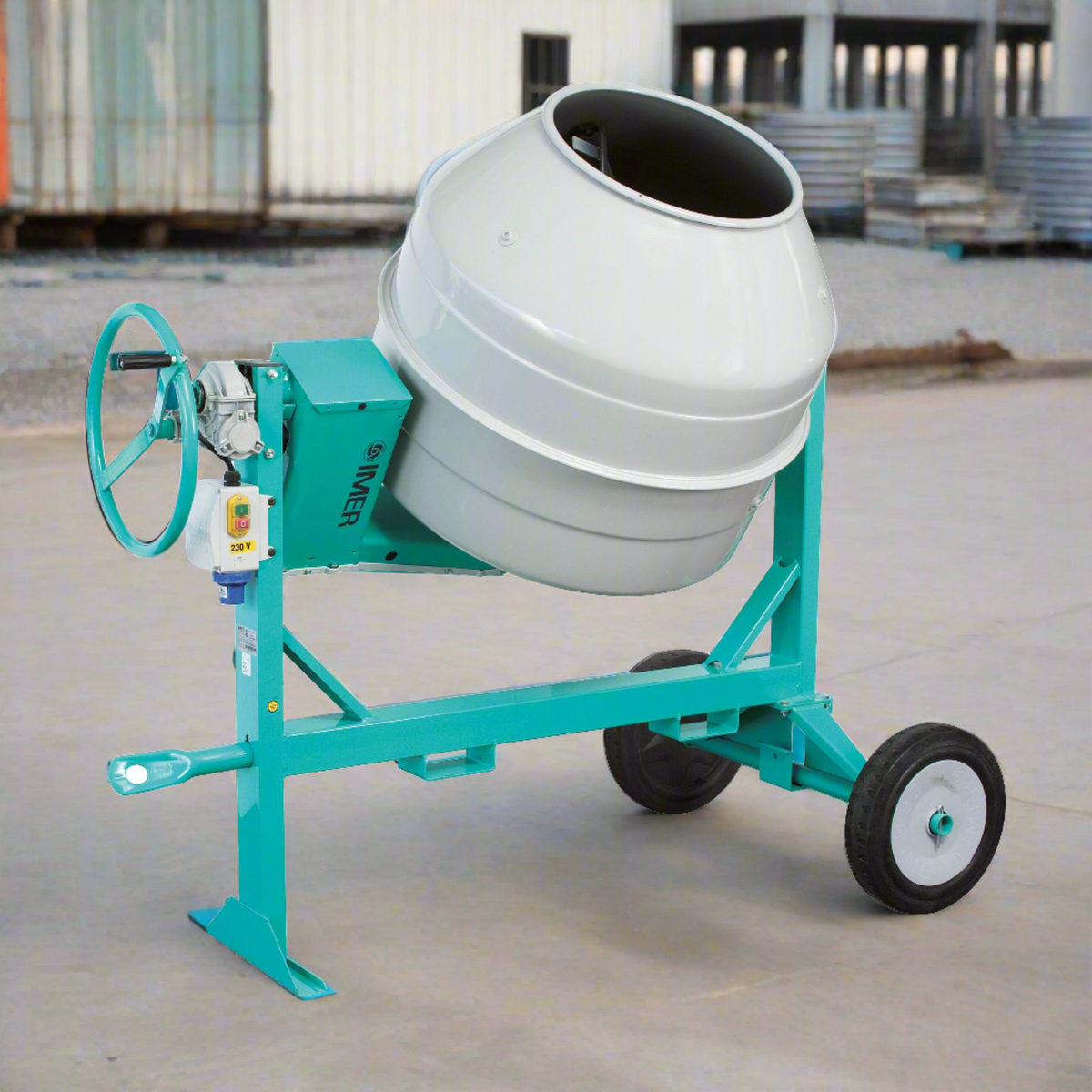 Portable Mixer | 1.9 HP | Steel Drum | IMER Multi-Mix 350 - 1105802 ...