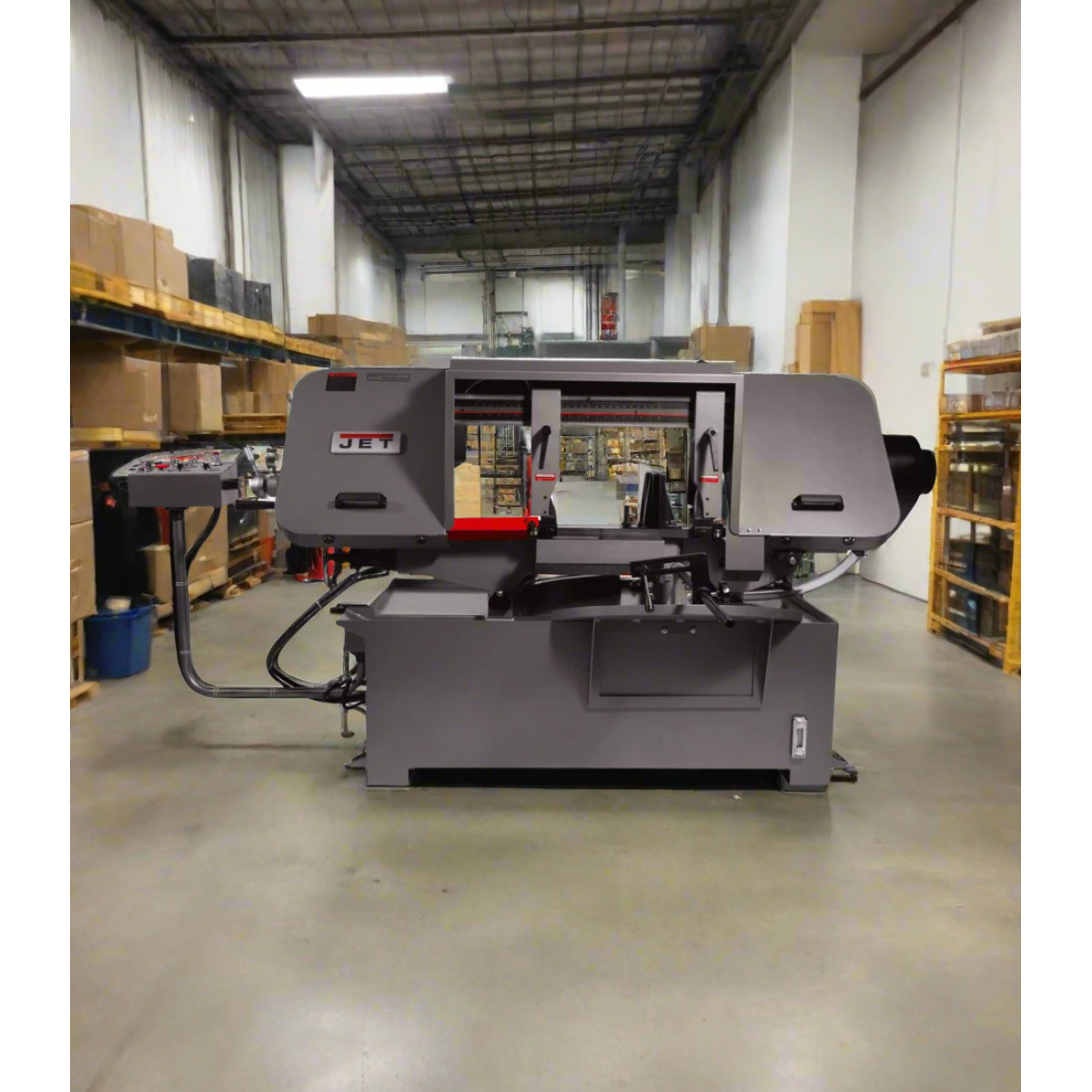 Band Saw | Semi-Automatic Mitering| 12'' x 20'' | Horizontal | JET JT9 ...