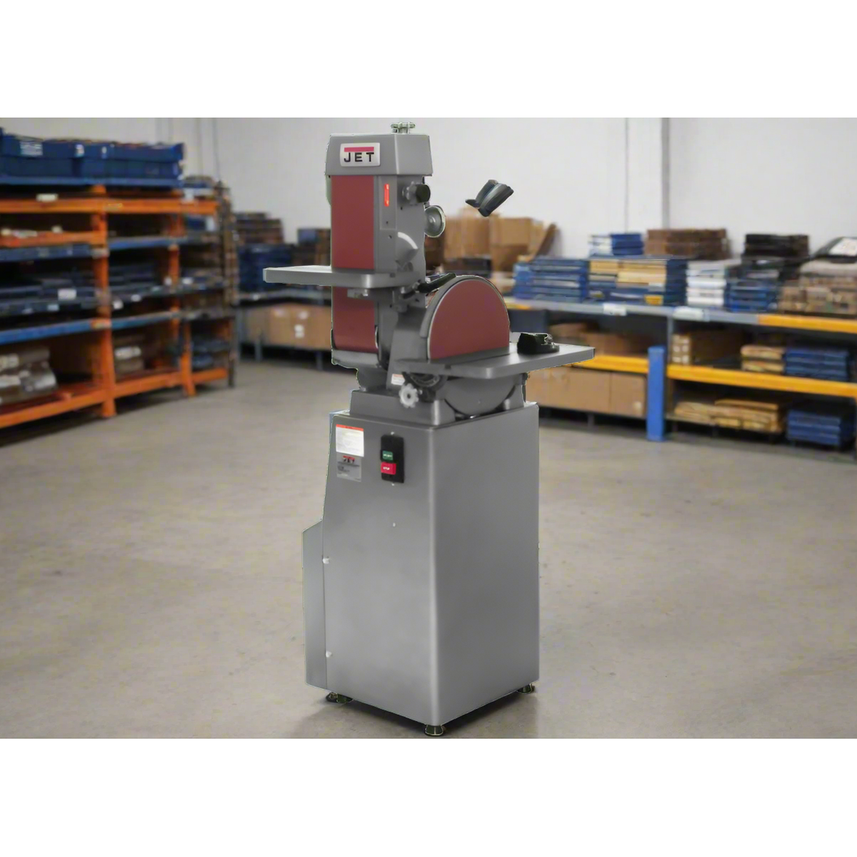 Industrial Combination Belt | 6'' x 48'' | 12'' Disc Finishing Machine ...