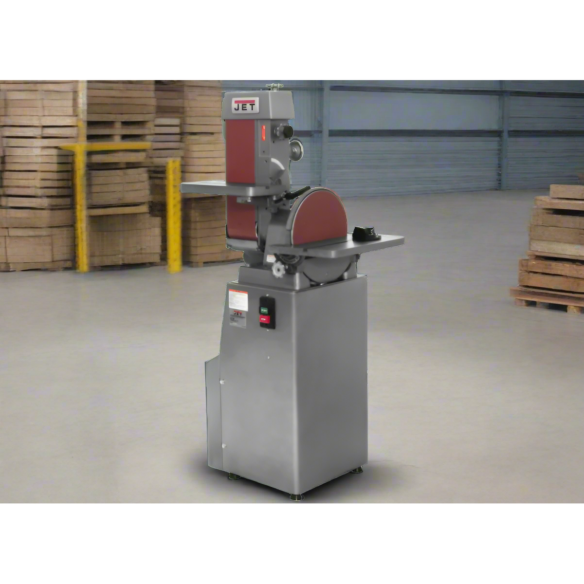 Industrial Combination Belt | 6" x 48" | 12" Disc Finishing Machine ...