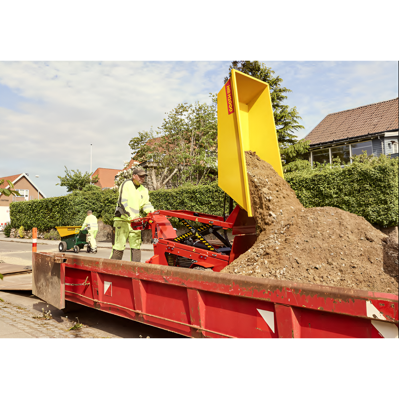 Mini Dumper | Gasoline Powered | Makinex HG H1000 — Prime Industrial USA