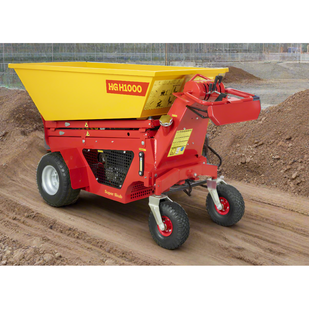 Mini Dumper | Gasoline Powered | Makinex HG H1000 — Prime Industrial USA