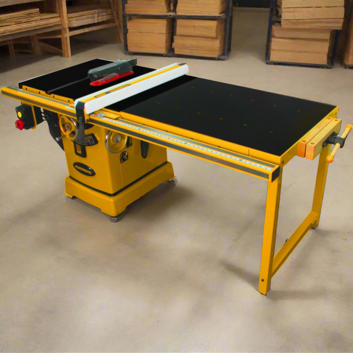 Table Saw | 10'' | 3HP | 50'' RIP | Powermatic PM1-PM23150WKT — Prime ...