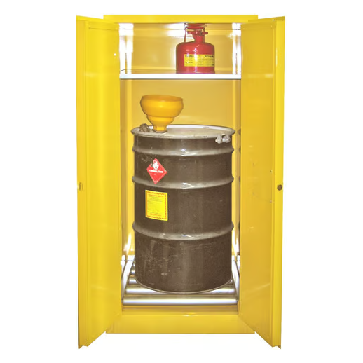 Flammable Liquid Storage Cabinet | 60 Gallon | 2 Door | Self-Latch | S ...