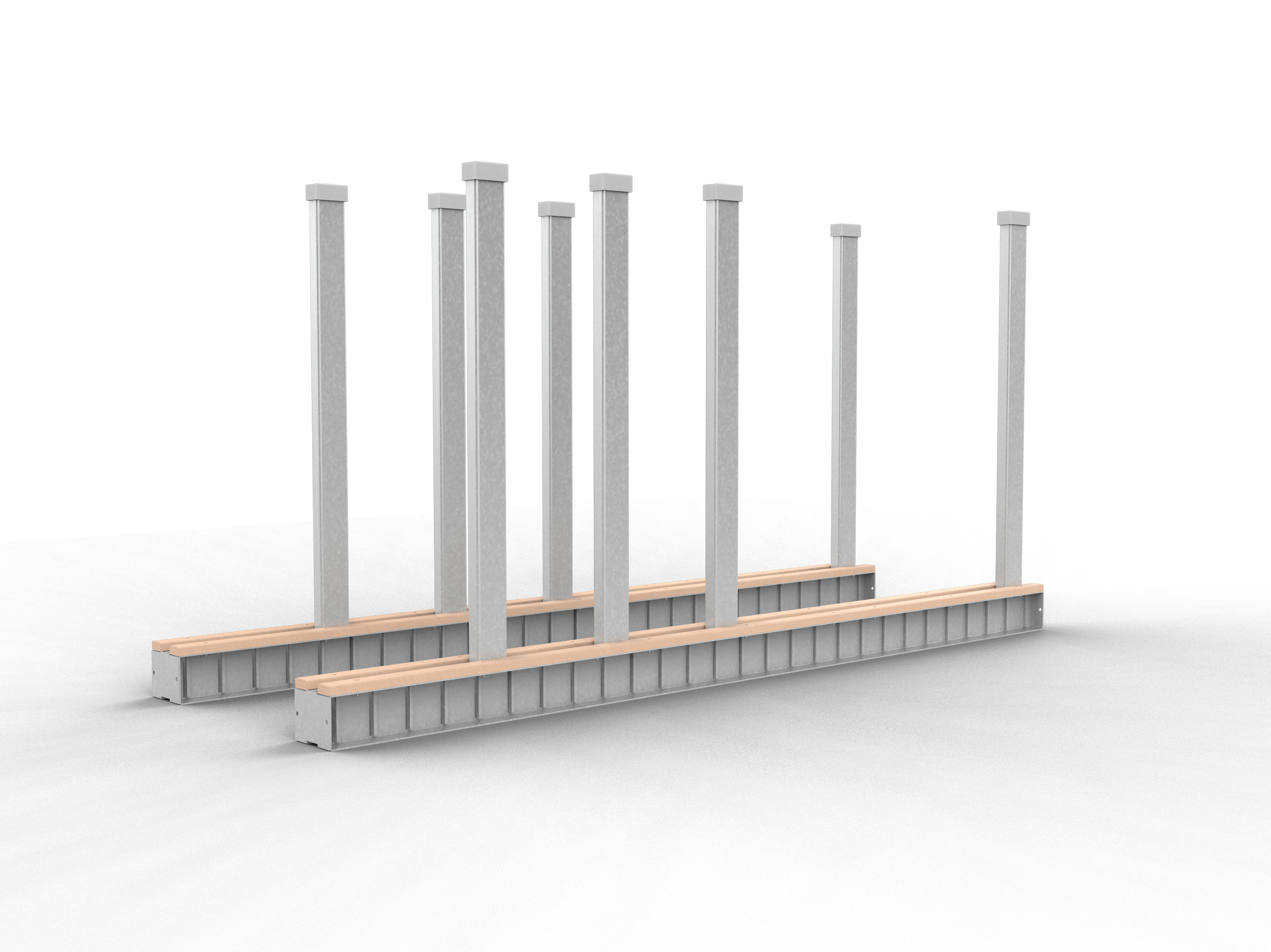 Abaco Bundle Slab Rack BSR010 – Heavy-Duty Stone Slab Storage Rack (10 ...