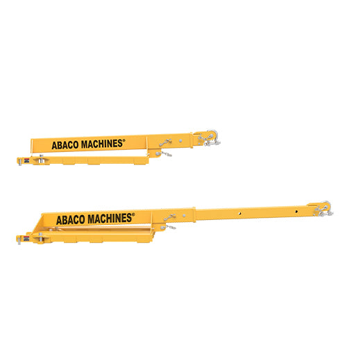 Abaco Forklift Boom AFJ25-B | Adjustable Steel Forklift Attachment for ...