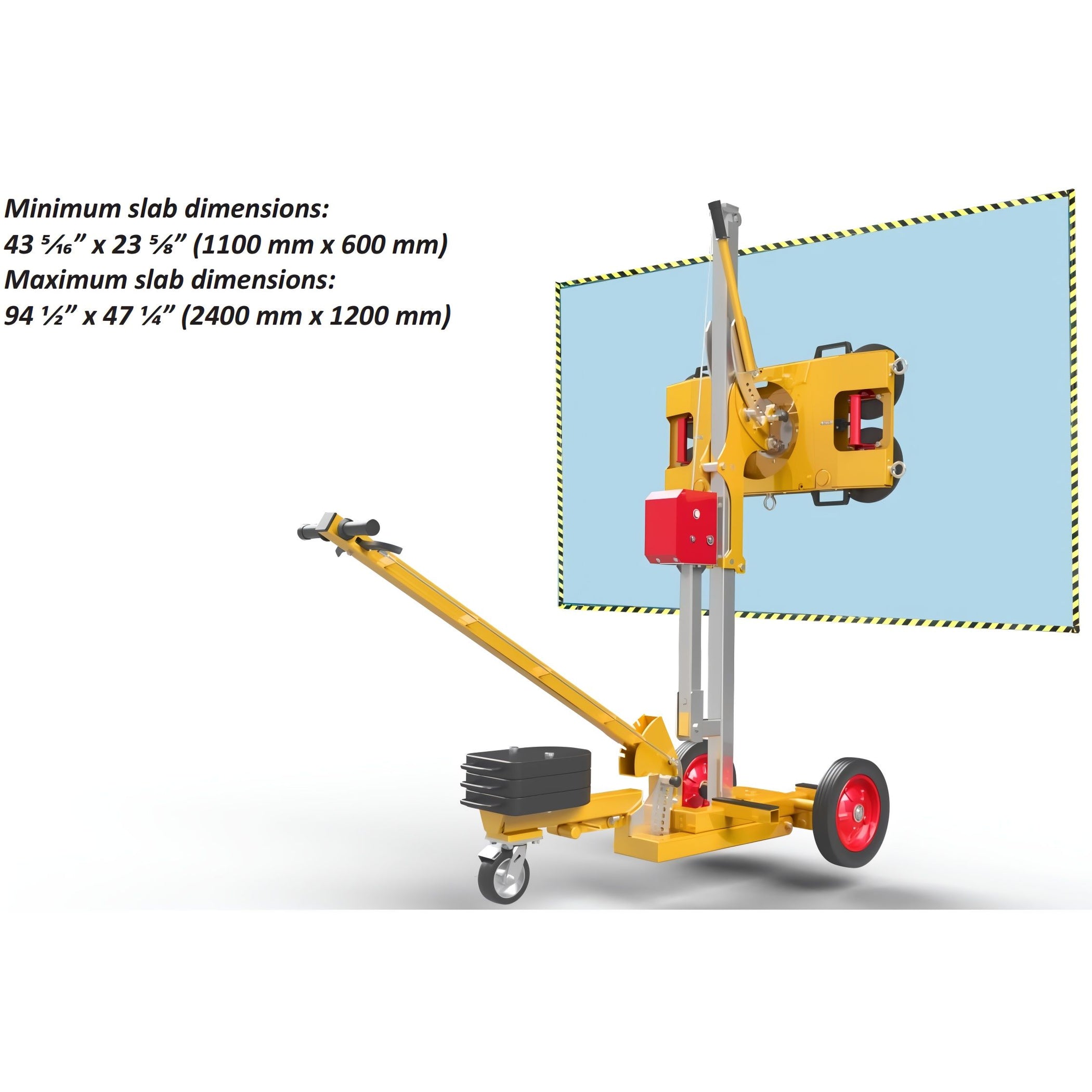 Abaco Manual Vacuum Grip Lifter – MVGL150 (330 lb/150 kg Glass Lifters ...