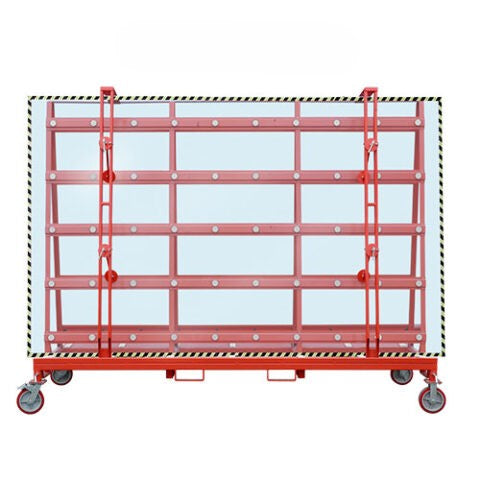 Oversized Glass Transport Cart | Abaco Machines AOGTC11879 — Prime ...