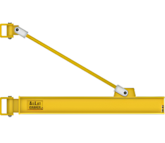 All Lift Cranes TRW-Series Overbraced Tie Rod Wall Mounted Jib Crane 1 ...