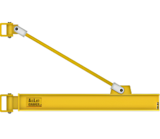 All Lift Cranes TRW-Series Overbraced Tie Rod Wall Mounted Jib Crane 1 ...
