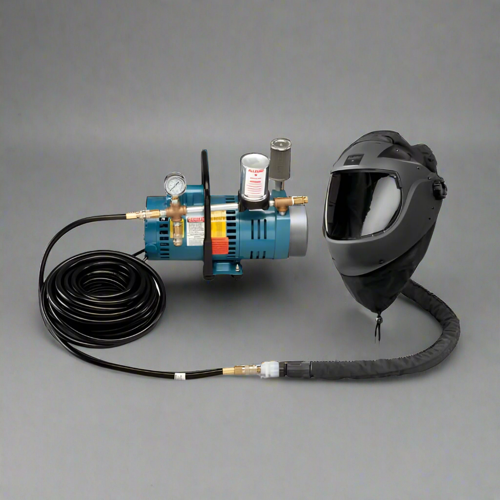 EZ Air Flex Grinding Air Shield SAR System | 50' Hose | Allegro — Prime ...
