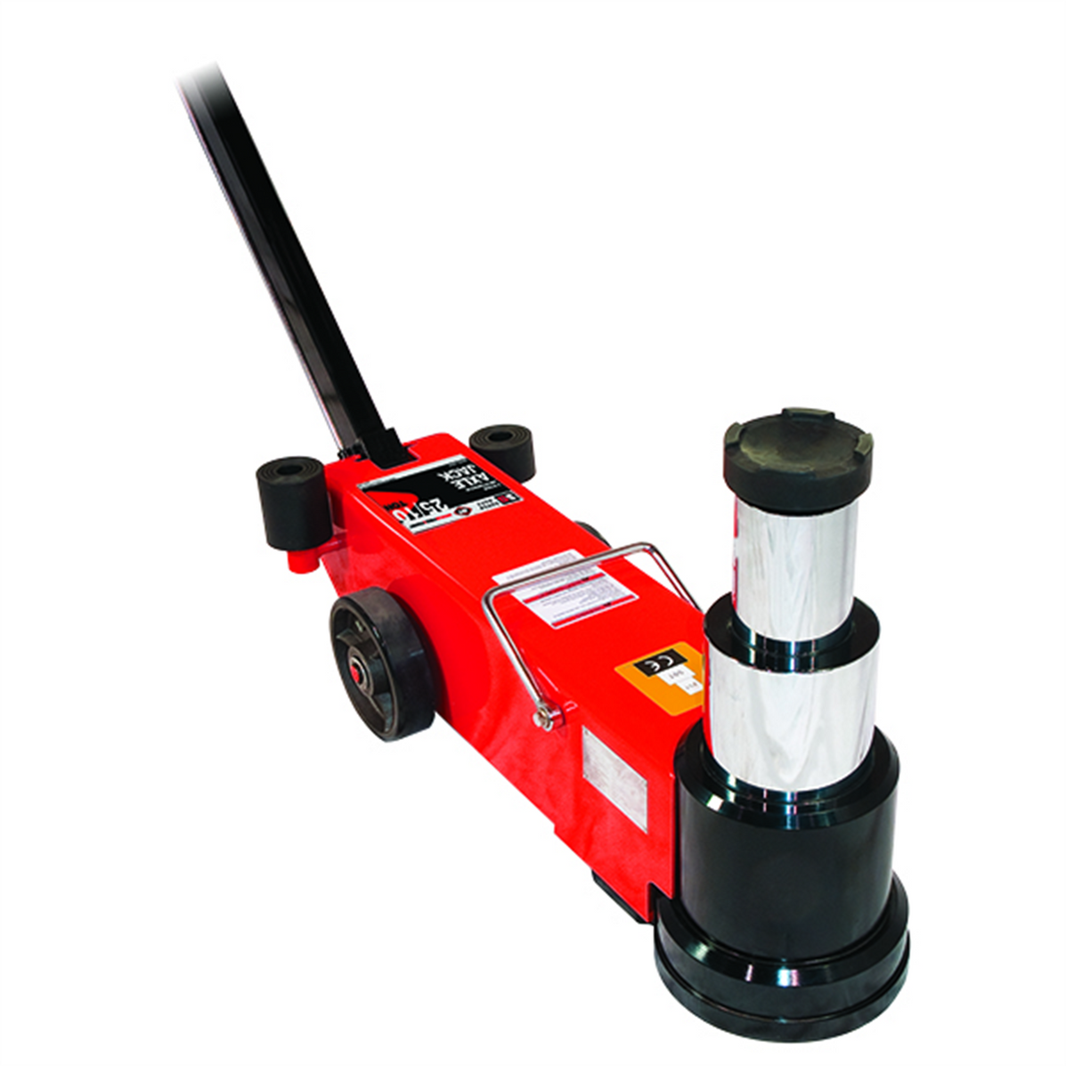 American Forge & Foundry AFF 2-Stage Axle Jack – 25/10 Ton Air/Hydraul ...