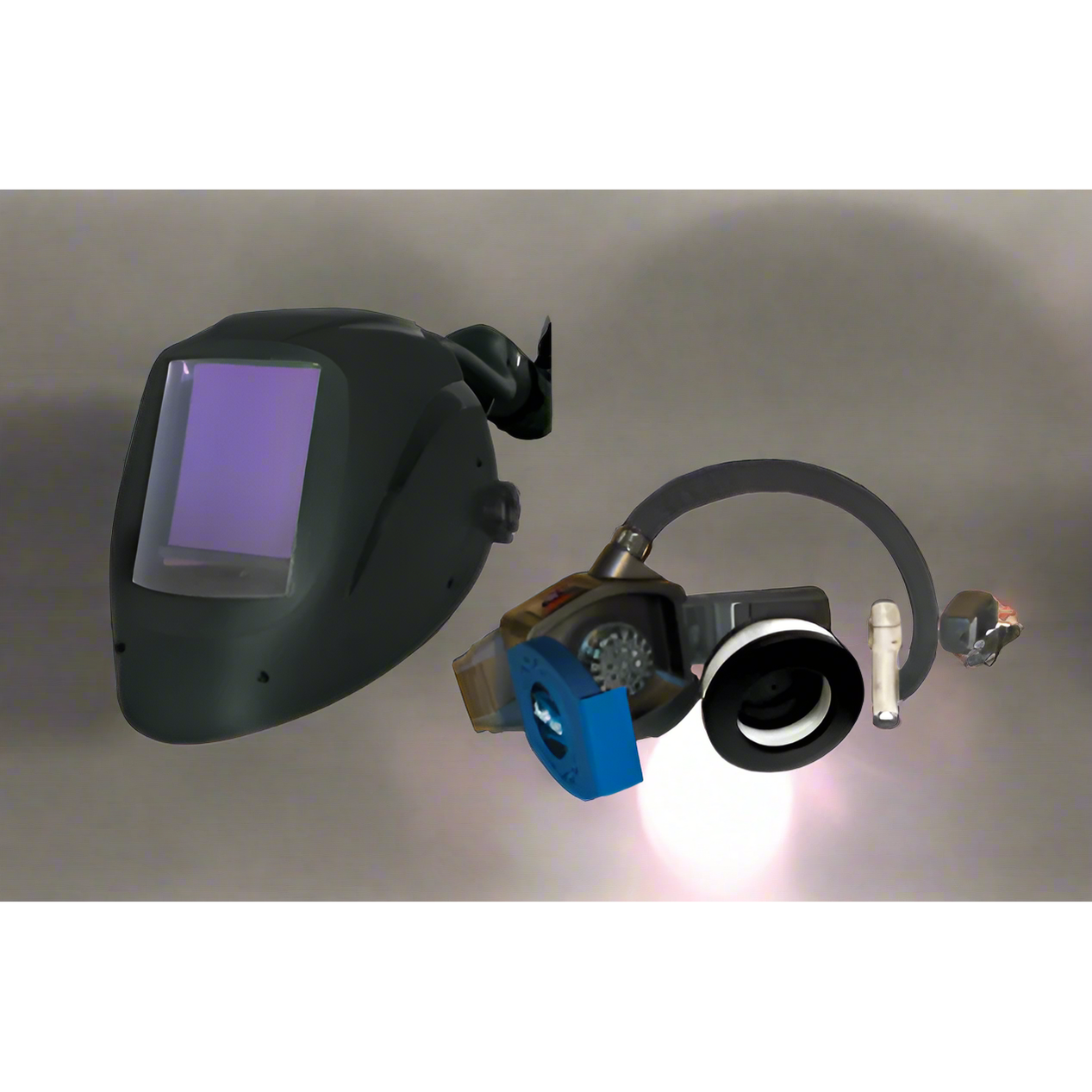 Welding Helmet | PAPR Kit | Black | With Vision® X81VX | ArcOne — Prime ...