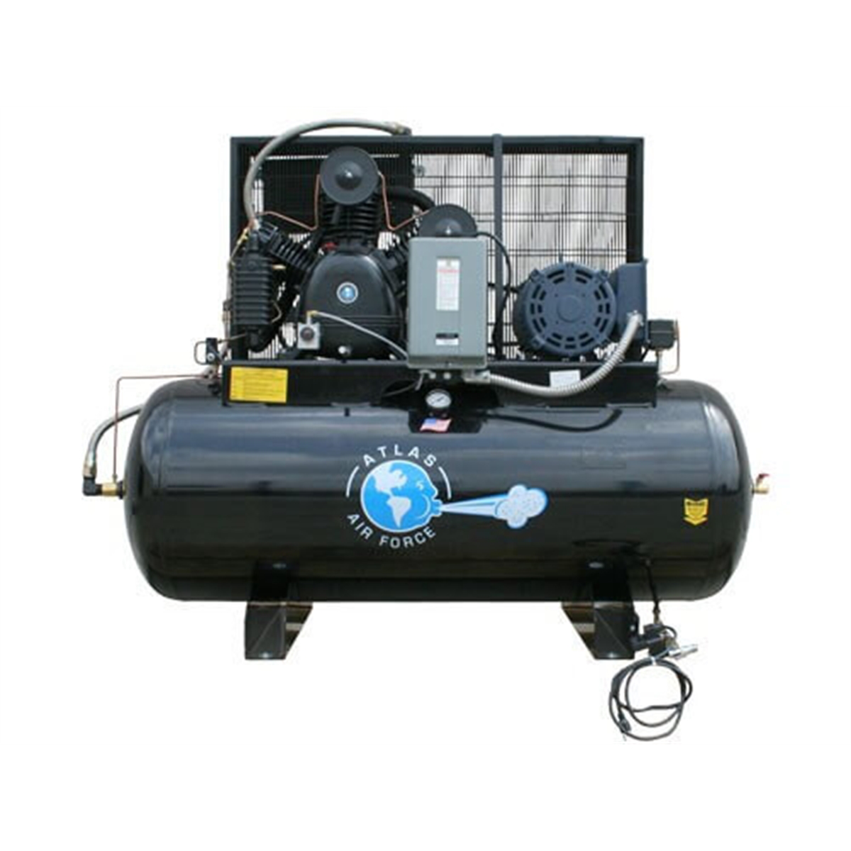 Atlas 10HP 1-Phase 120 Gallon Air Compressor | Professional Automotive ...