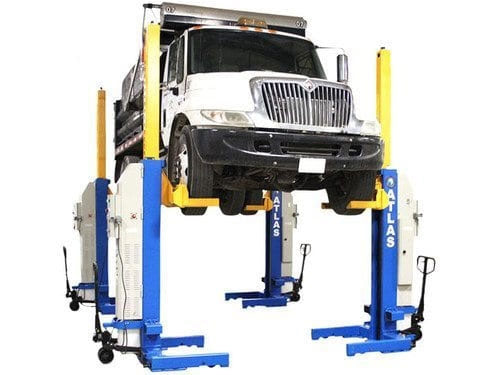 Atlas ML-4034BC Mobile Column Lift System – ALI Certified, Battery Pow ...