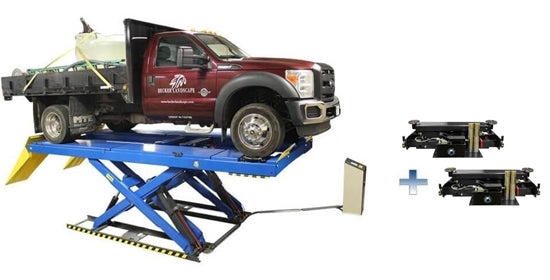 Atlas PX16A Scissor Alignment Lift with RJ8 Rolling Jack Combo – 16,00 ...
