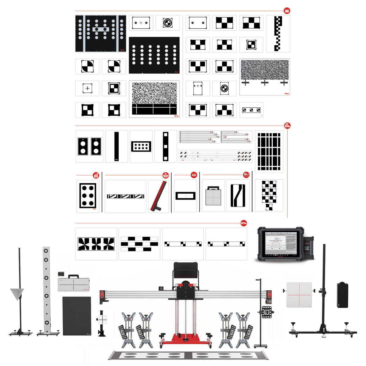 Autel ADAS All Systems 3.0T — Optical ADAS Calibration & Standard Fram ...