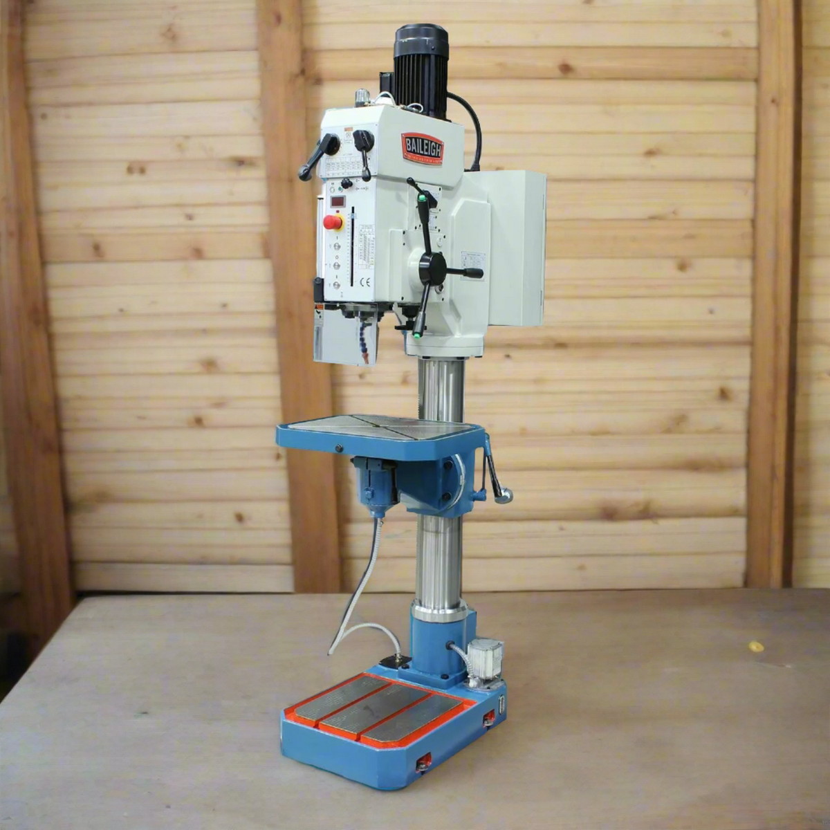 Gear Driven Drill Press | 220V | 3PH | Baileigh Industrial BA9-1020697 ...