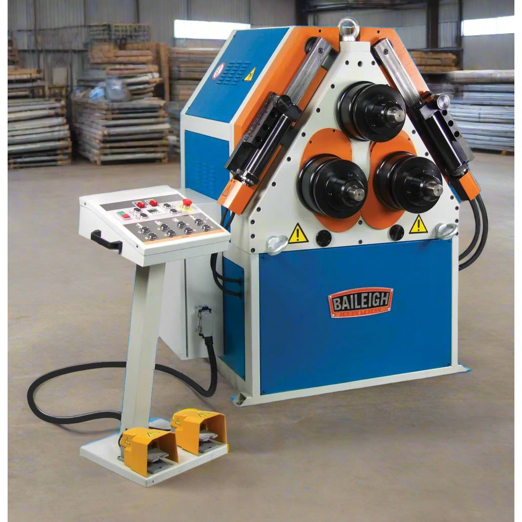 Hydraulic Roll Bender | 220V | 3Phase | Baileigh Industrial BA9-100684 ...