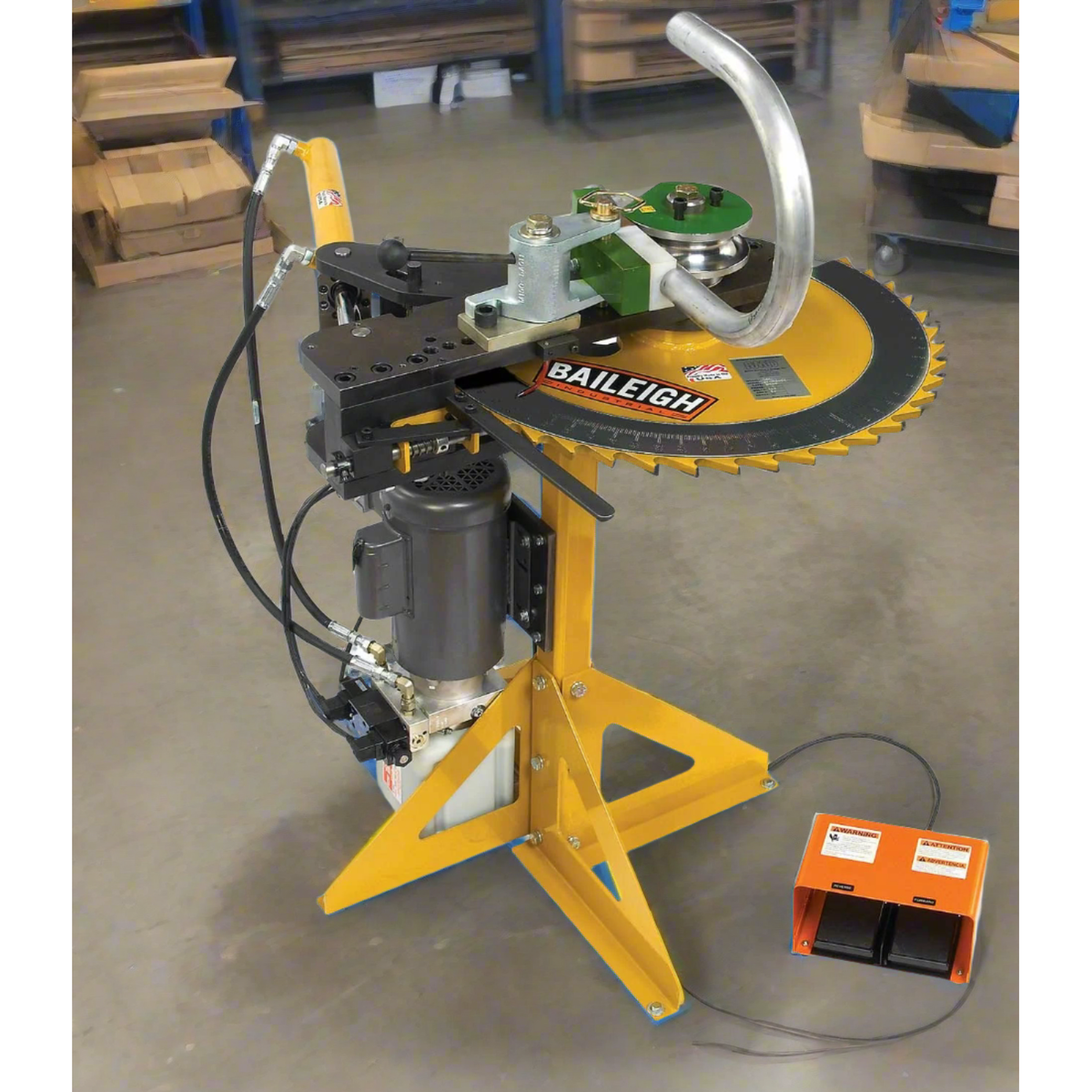 Rotary Draw Bender | 110V | Baileigh Industrial BA9-RDB125 — Prime ...