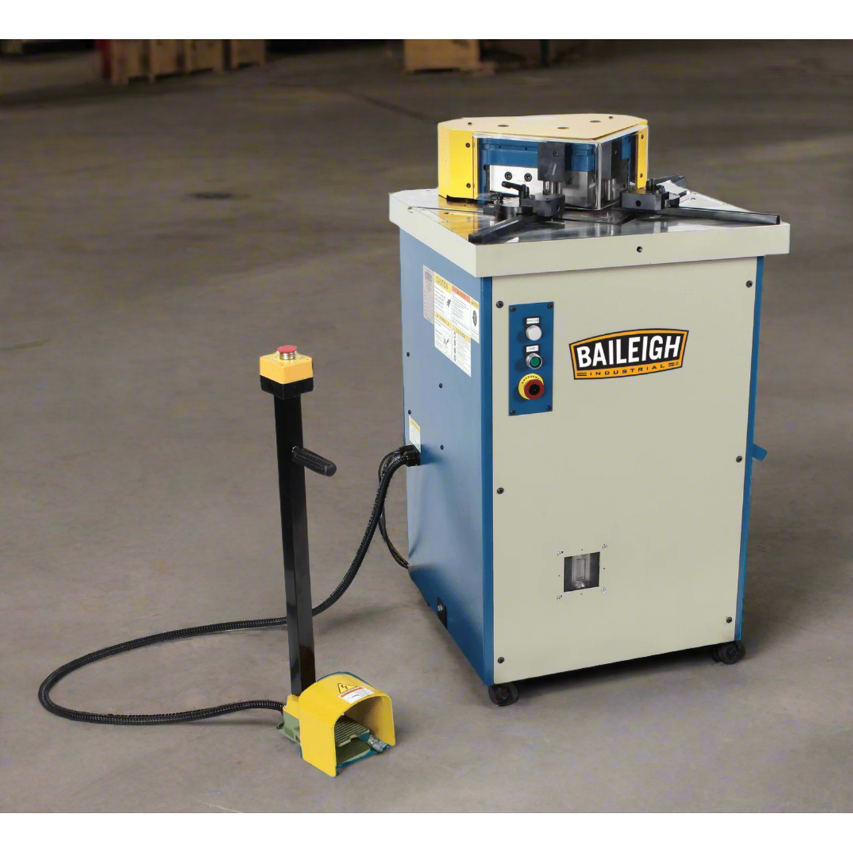 Sheet Metal Notcher | 4HP | Baileigh Industrial BA9-1007213 — Prime ...