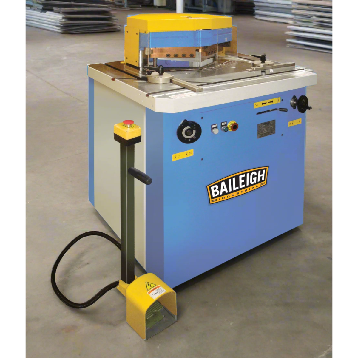 Sheet Metal Notcher | 4HP | Baileigh Industrial BA9-1007269 — Prime ...