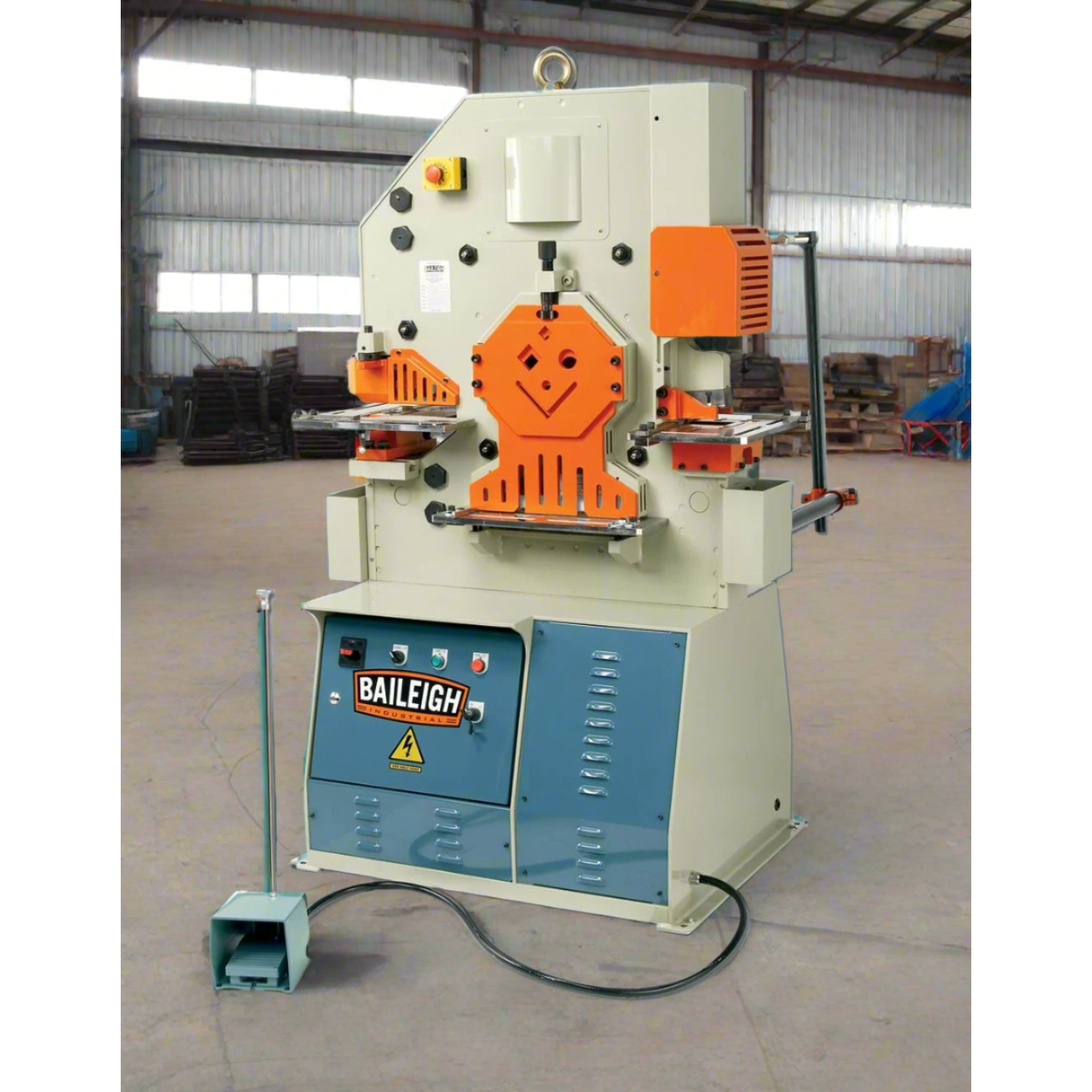 Hydraulic Ironworker | 62 Ton | Baileigh Industrial BA9-1007809 — Prime ...